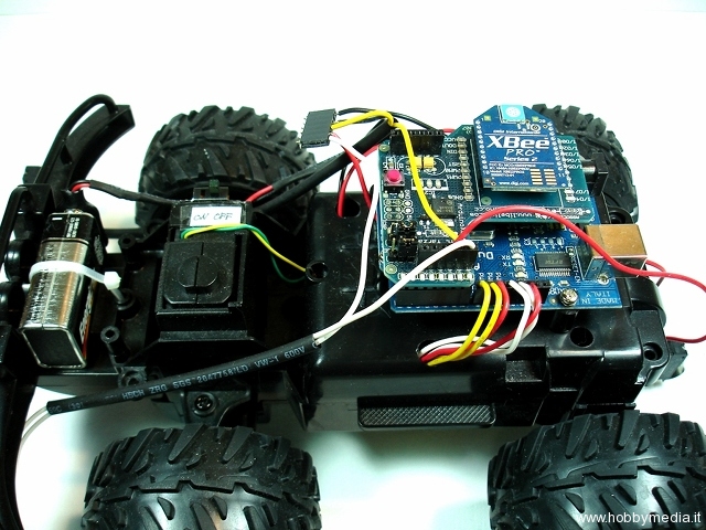 Robot Wireless = Arduino + Auto Radiocomandata + XBee - Hobbymedia
