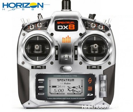 Spektrum DX8 - Aggiornamento software AirWare v2.01 - Modellismo HobbyMedia