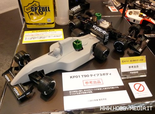 Formula 1 radiocomandata: Kyosho KF01 T90 - Shizuoka Hobby Show 2011 - Modellismo HobbyMedia