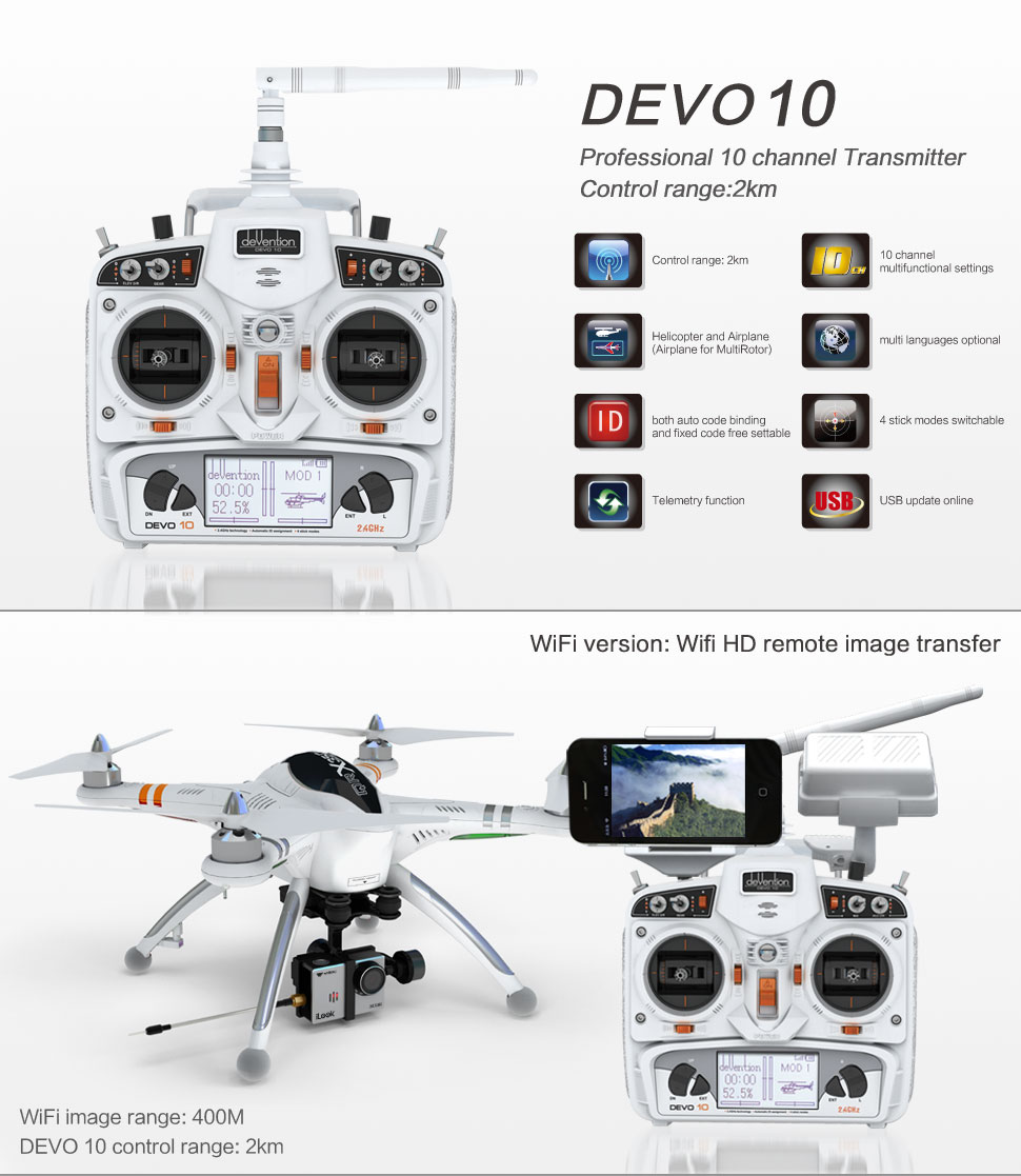 Walkera QR X350 PRO - Nuova versione del famoso drone radiocomandato per riprese aeree - Hobbymedia