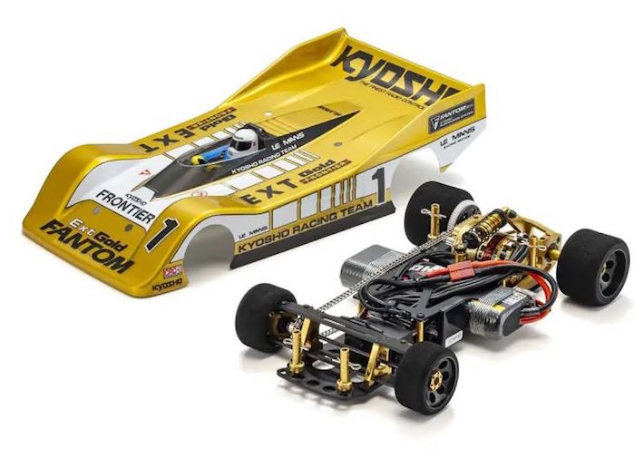 Kyosho: Gold Fantom Ext 60th Anniversary Limited Edition - Modellismo HobbyMedia